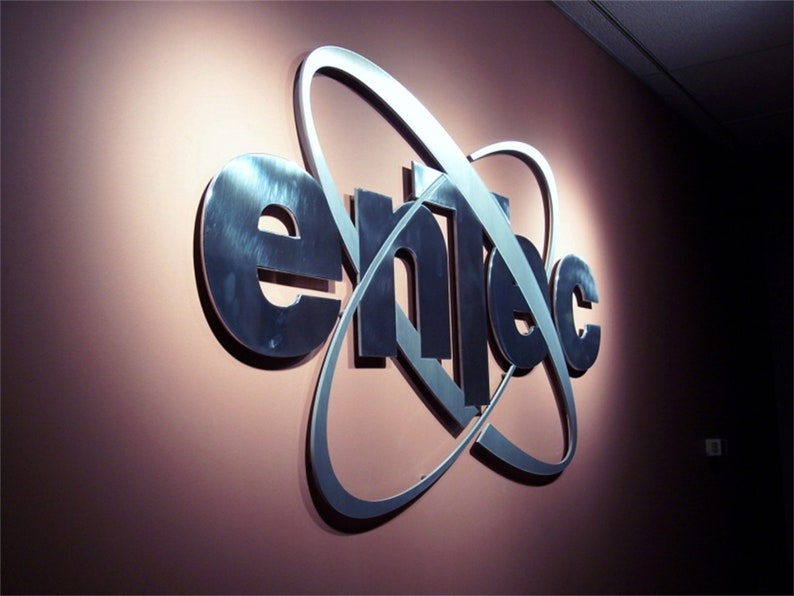 Custom Metal Logo Signage,impact Signs, CUSTOM Wall SIGN, Large Metal ...