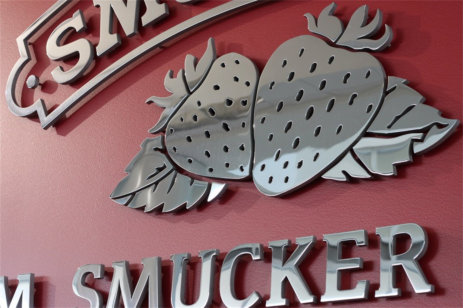 Custom Metal Logo Signage,impact Signs, CUSTOM Wall SIGN, Large Metal ...