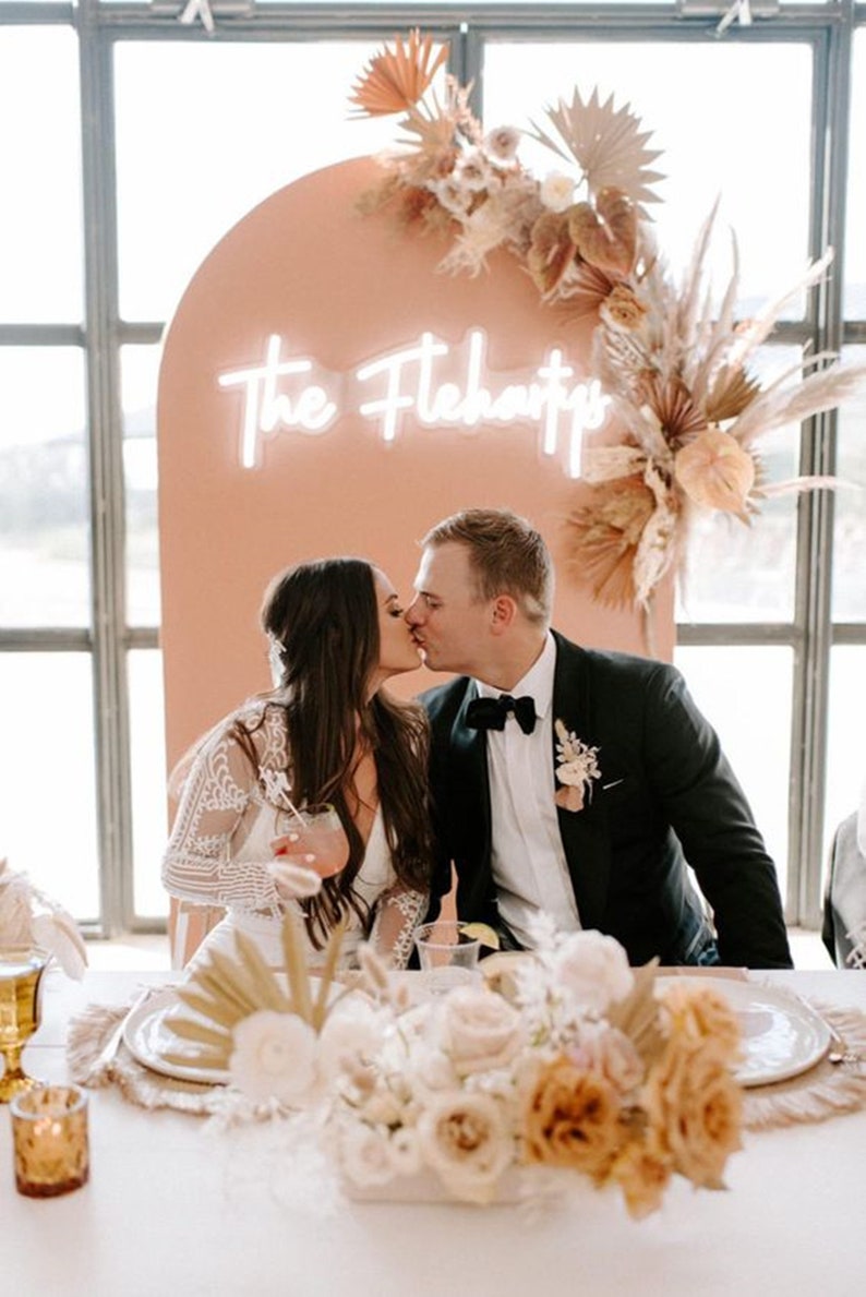 Neon Sign Wedding Custom Neon Sign Wedding Decor Neon Sign - Etsy