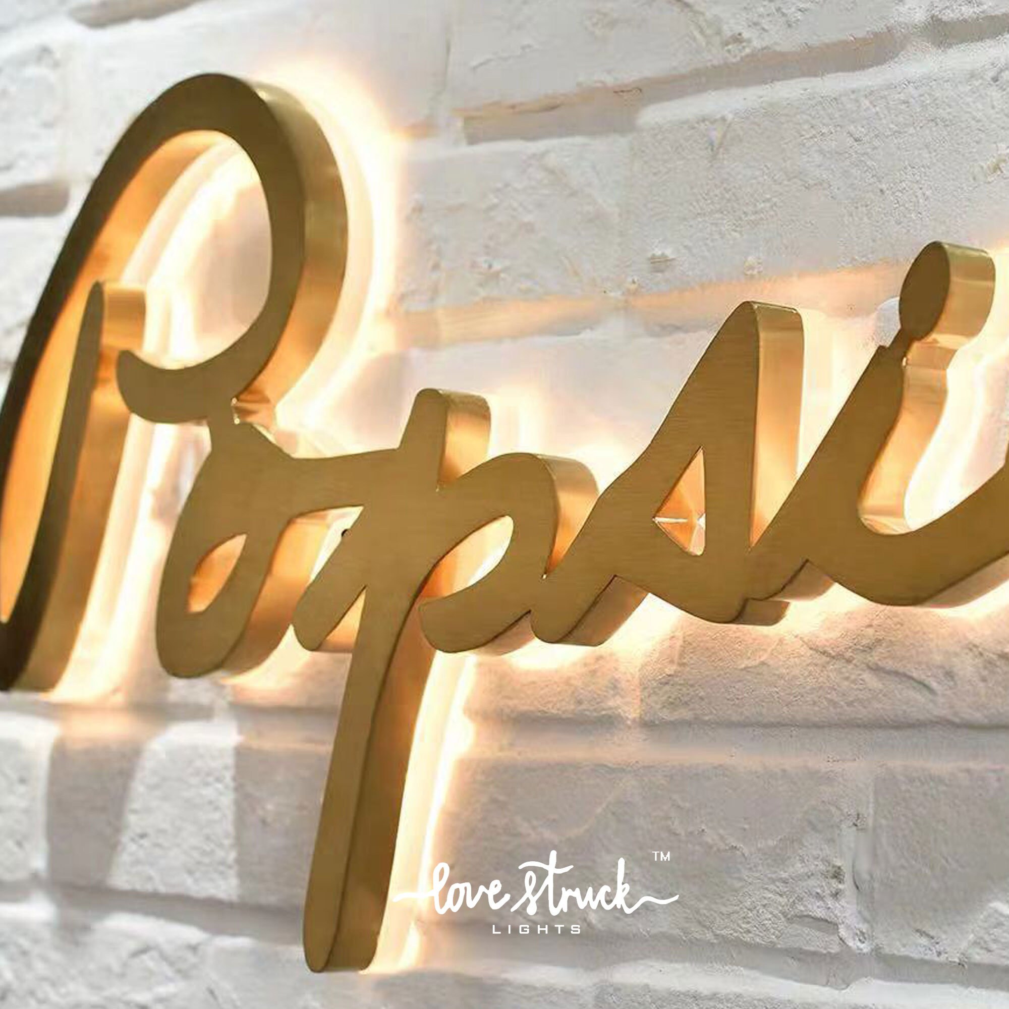 Custom LED Backlit Metal Signs 3D Backlit Signage 3D Backlit | Etsy