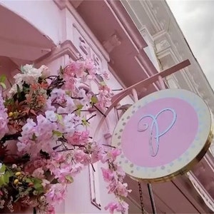 Custom Circle Backlit Logo Sign for Business Decor, Logo Design Into ...