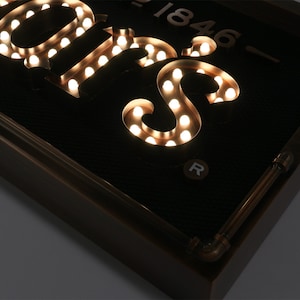 Vintage Bubble Lighted Signs, Backlit Lightbox Signage, LED Sign Board ...