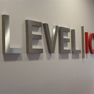 Custom Metal Logo Signage,impact Signs, CUSTOM Wall SIGN, Large Metal ...