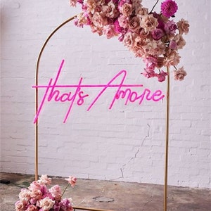 That's Amore Sign,custom Neon Sign for Party | Neon Wall Light | Wall ...
