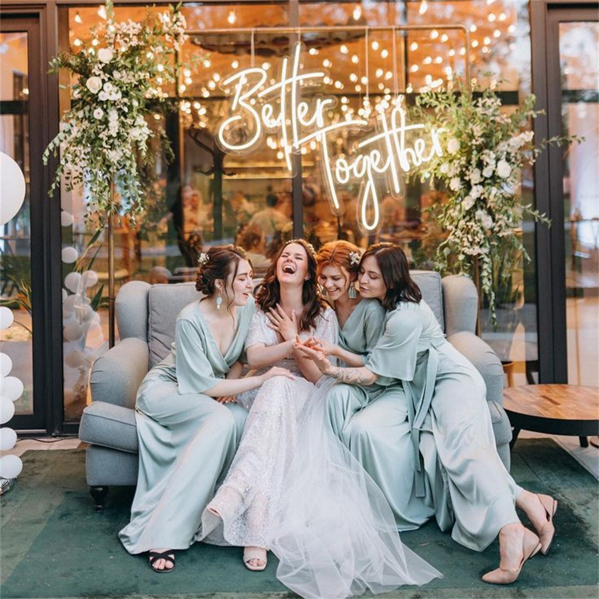 Better Together Signwall Sign Customized Sign Neon Light - Etsy UK