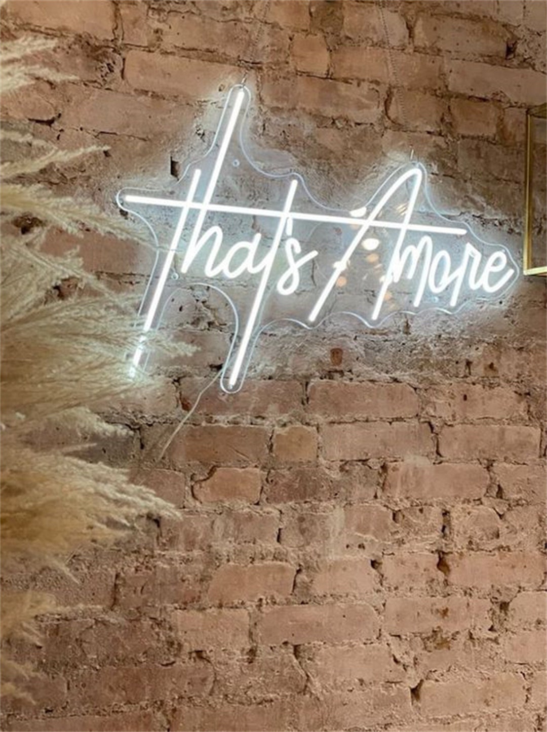 That's Amore Signcustom Neon Sign for Party Neon Wall - Etsy