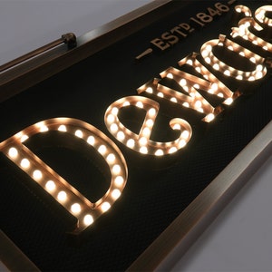 Vintage Bubble Lighted Signs, Backlit Lightbox Signage, LED Sign Board ...