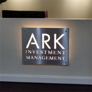 LED Laser Cut INDOOR or OUTDOOR Standoff Business Logo Signs | Make ...