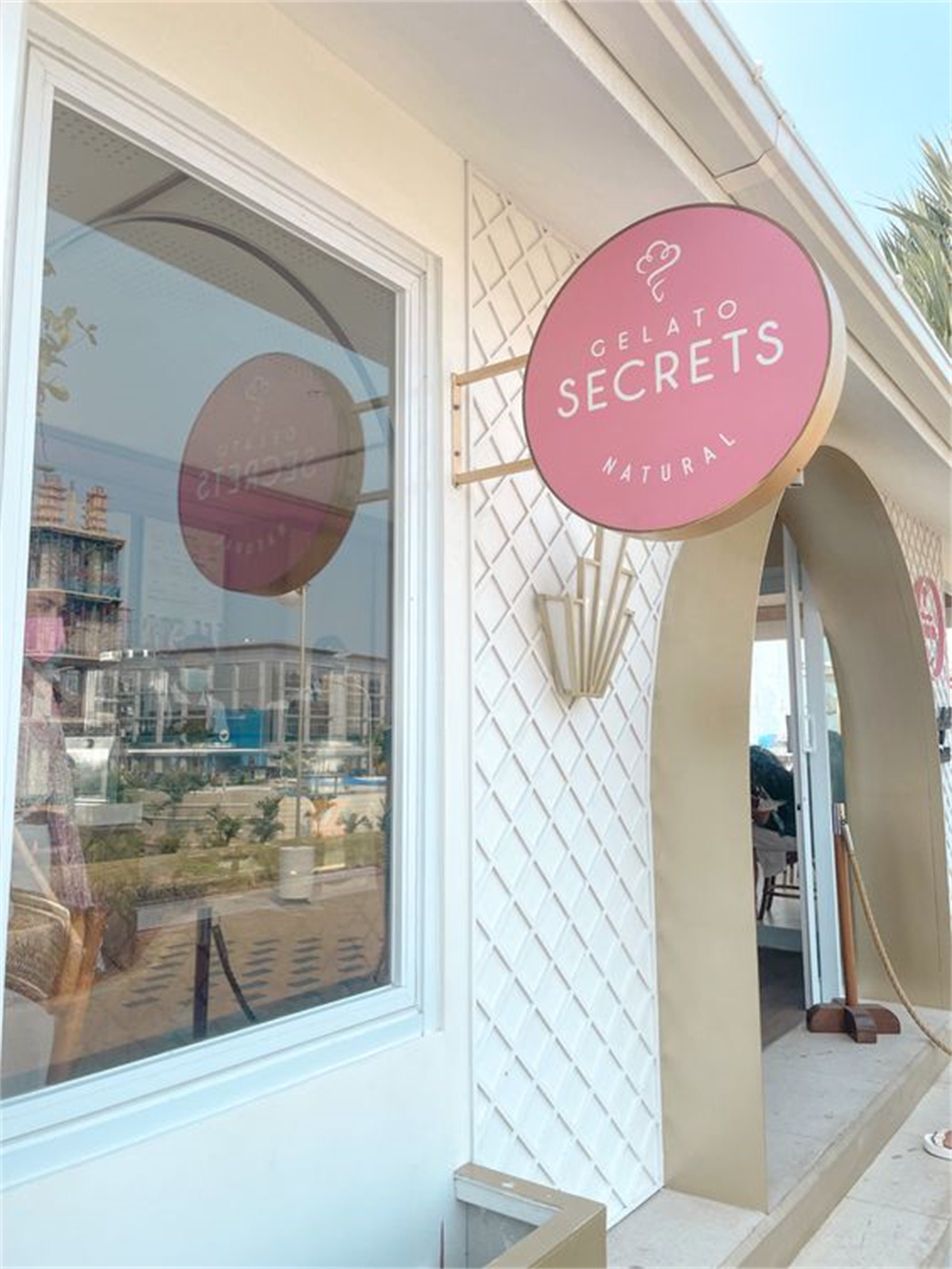 Double Sided Custom Round Exterior Circle Sign and Illuminated - Etsy