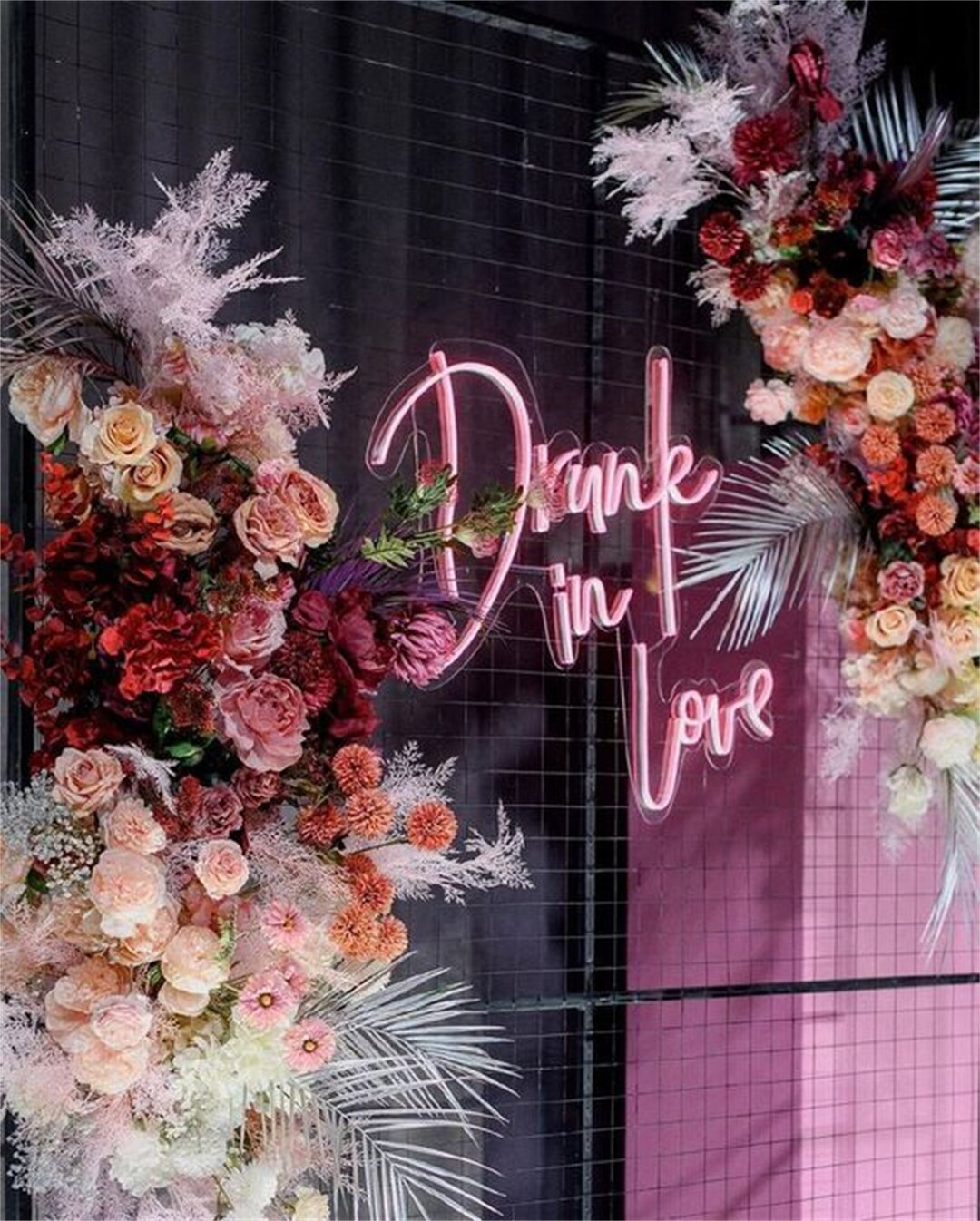 Wedding Neon Sign for Backdrop | Wedding Decorations | Wedding Decor ...