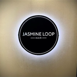 Circle Lighted Sign, 3D Lettering Signage, 3D Letters Shop Signs, 3D ...