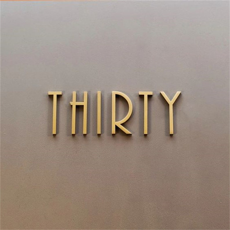 3D Wall Design Signage, Stainless Steel Laser Cut Letters Metal Logo ...