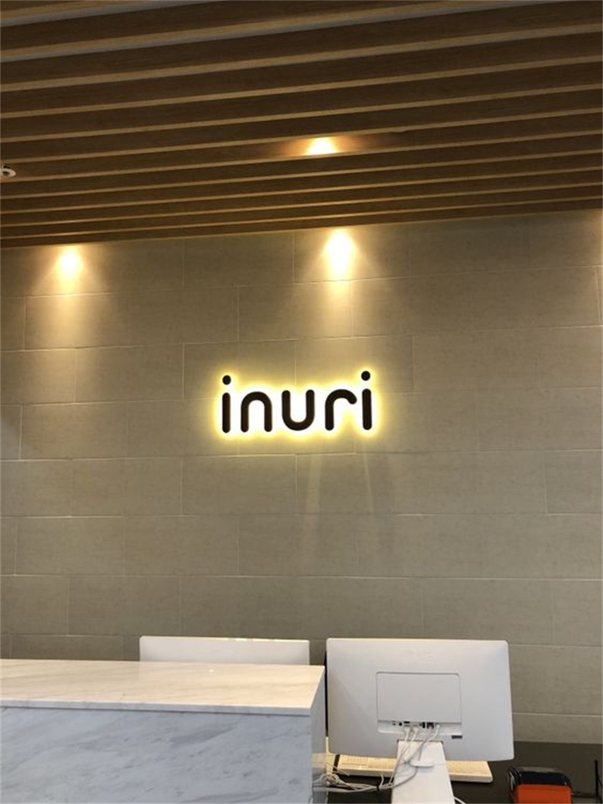 Custom LED Backlit Company Logo Sign – 3D Business Branding Wall Decor ...