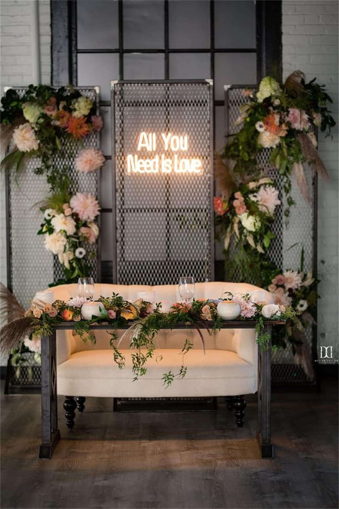 Wedding Backdrop Sign Custom Neon Sign Wedding Sign Light - Etsy