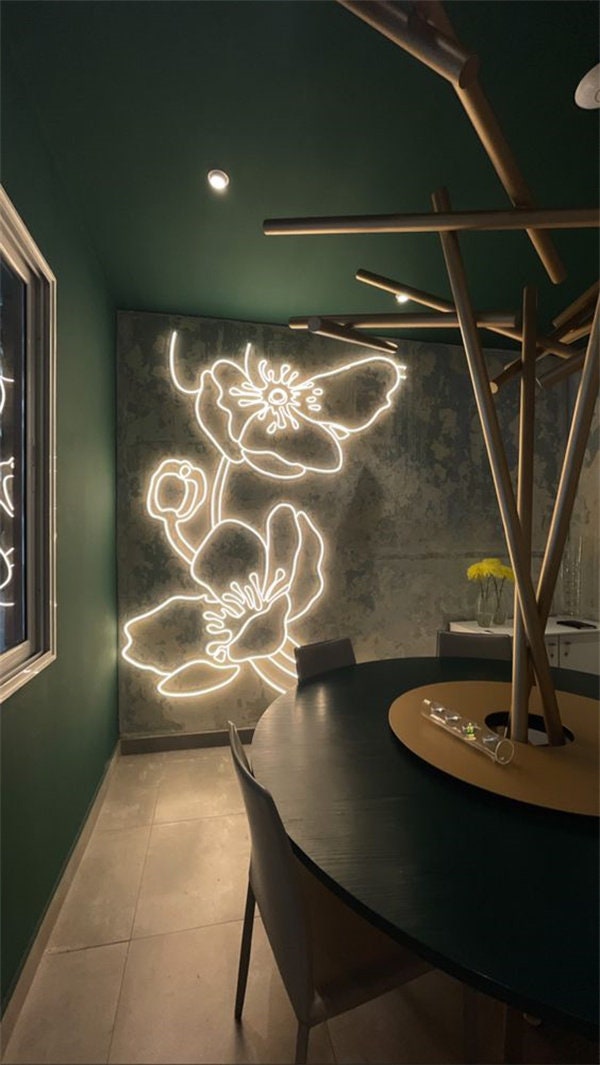 Custom Neon Sign: Minimalist Home Decor, Clothing Store, Bar - Etsy