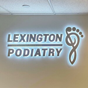 Custom Backlit Sign, Business Logo Letter Backlit Signage, Heat ...