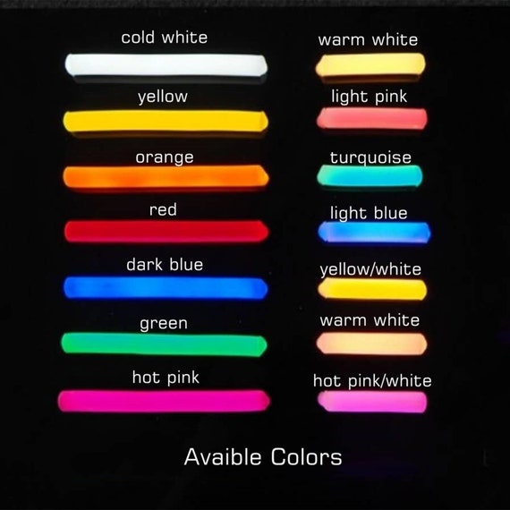 Names Of Neon Colors