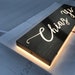Back and Font Lit Sign Logo Light Box , Custom Fabric Led Box Sign ...