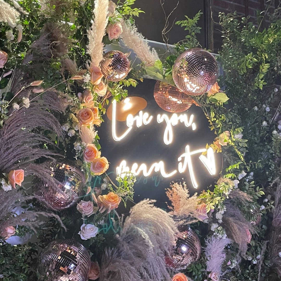 Wedding Backdrop Sign Custom Neon Sign Wedding Sign Light - Etsy