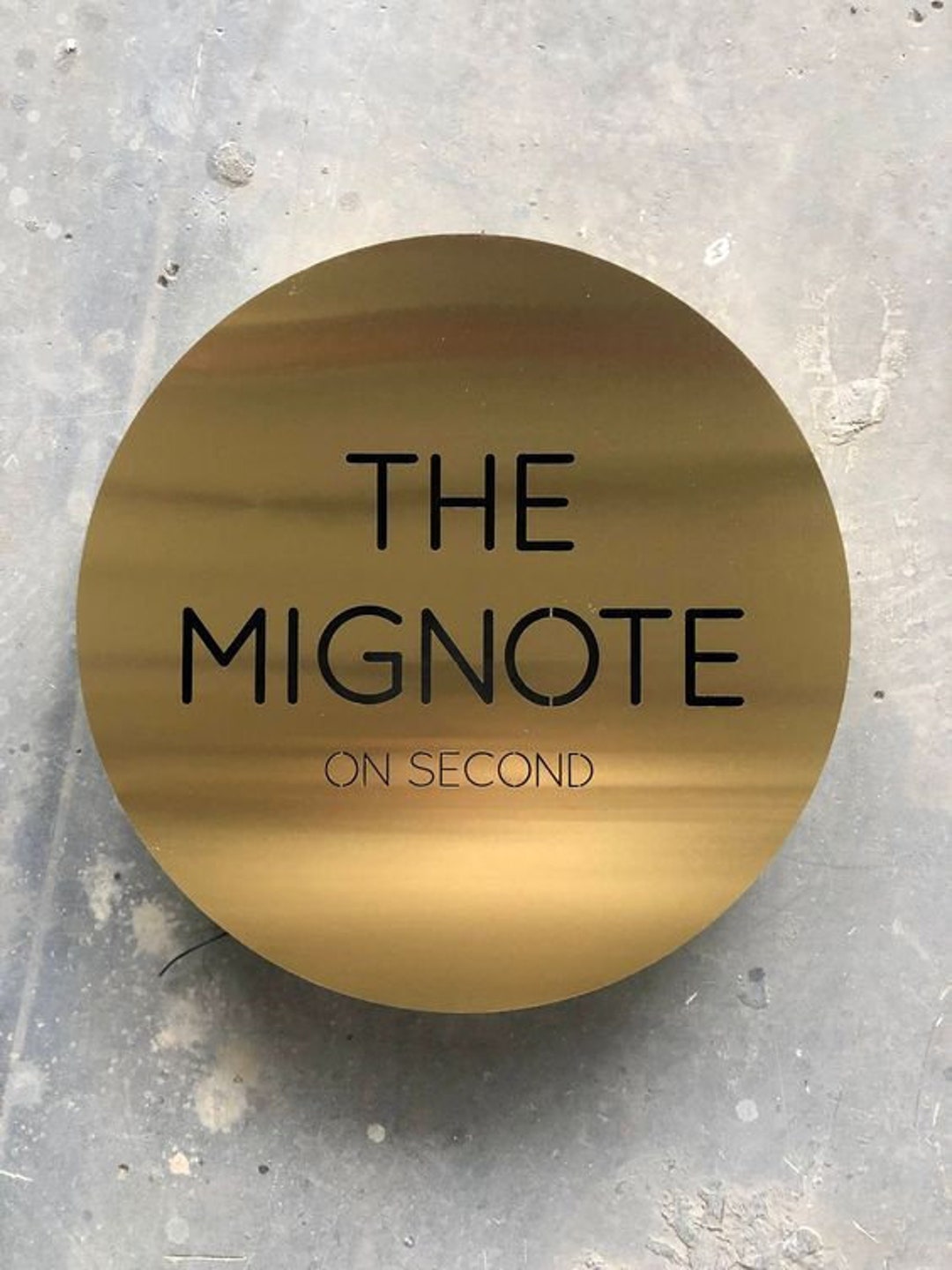 Laser Cut Personalized Metal Lightbox Signage for Business, Indoor and ...