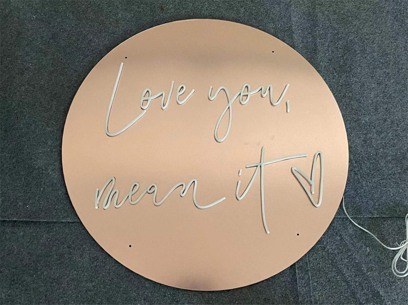 Wedding Backdrop Sign Custom Neon Sign Wedding Sign for | Etsy