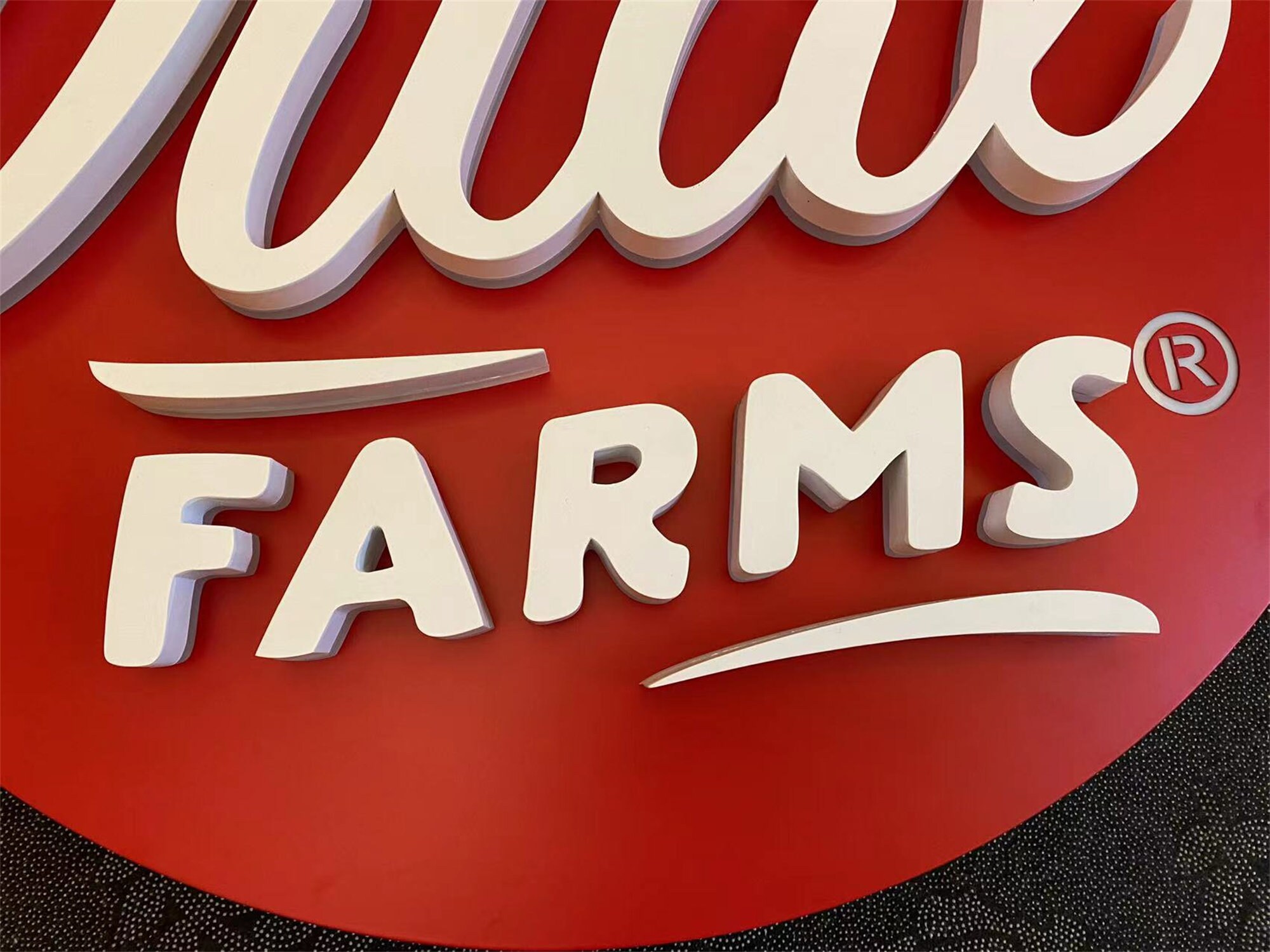 Custom Backlit Round Logo Sign Circular Light Box | Etsy