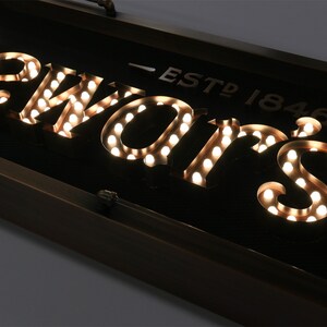Vintage Bubble Lighted Signs, Backlit Lightbox Signage, LED Sign Board ...