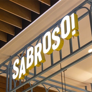 Illuminated Exterior Signage, 3D Wall Logo Office Sign , Metal Letters ...