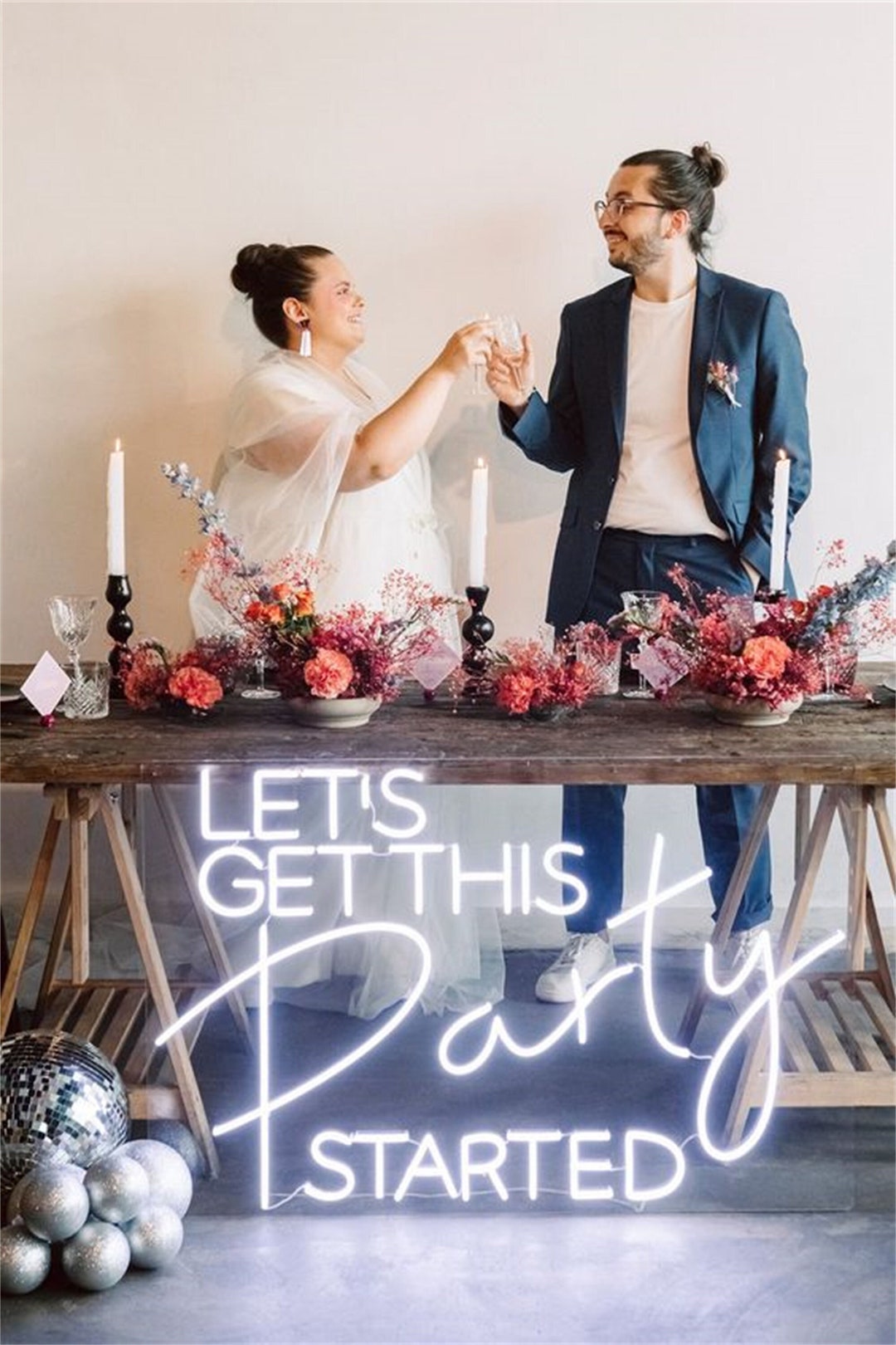 Neon Sign Party | Girls Room Decor | Neon Sign Custom | Neon Sign |neon ...