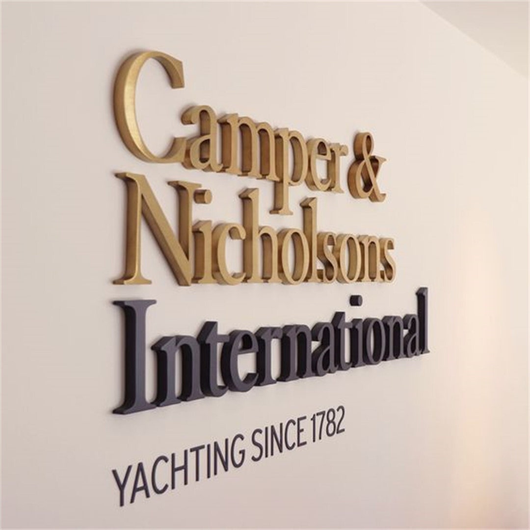 3D Acrylic Letters Metal Signage Custom Logo Stainless Steel Custom ...