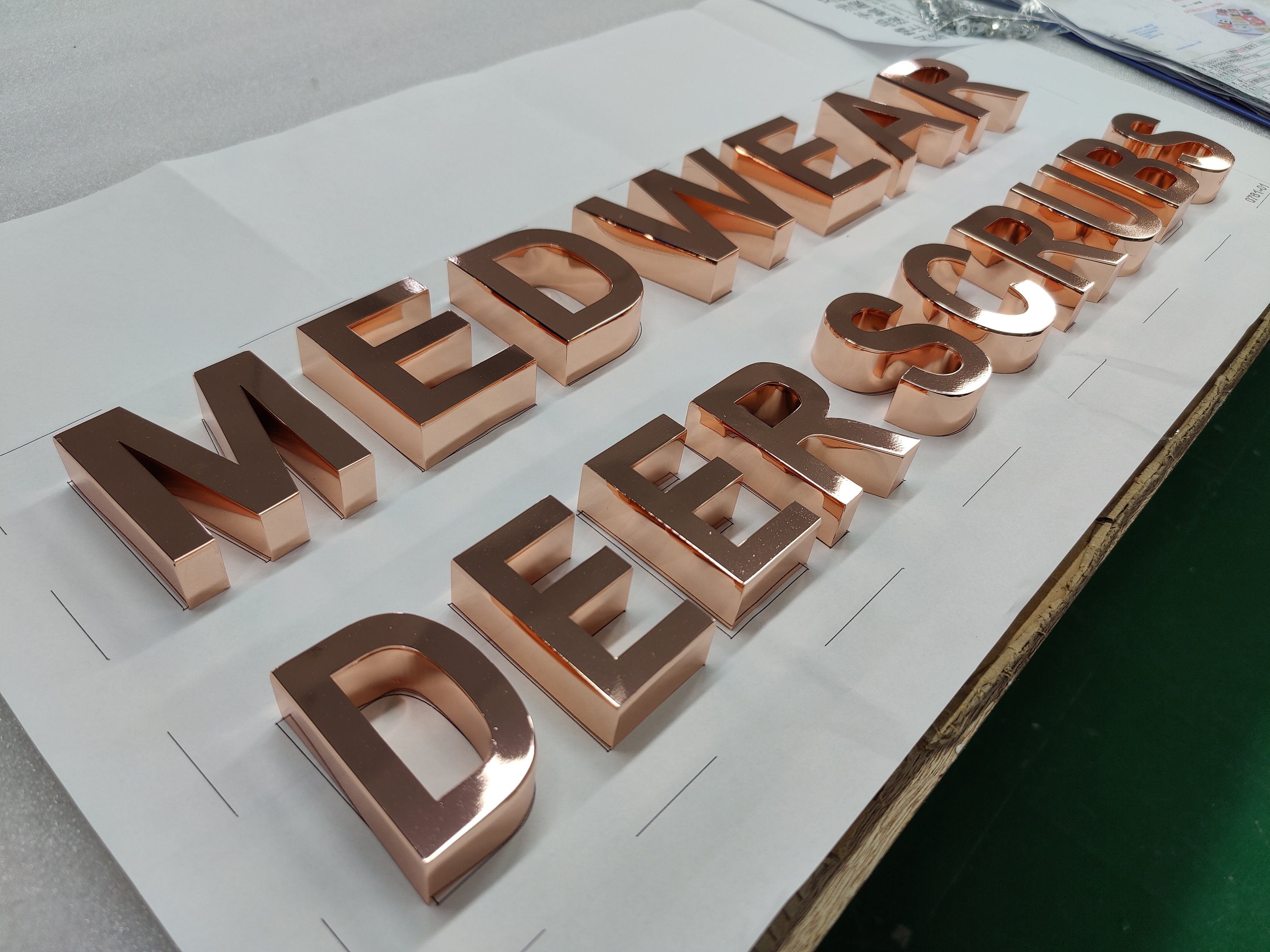 Custom Metal Logo Signageimpact Signs CUSTOM Wall SIGN | Etsy