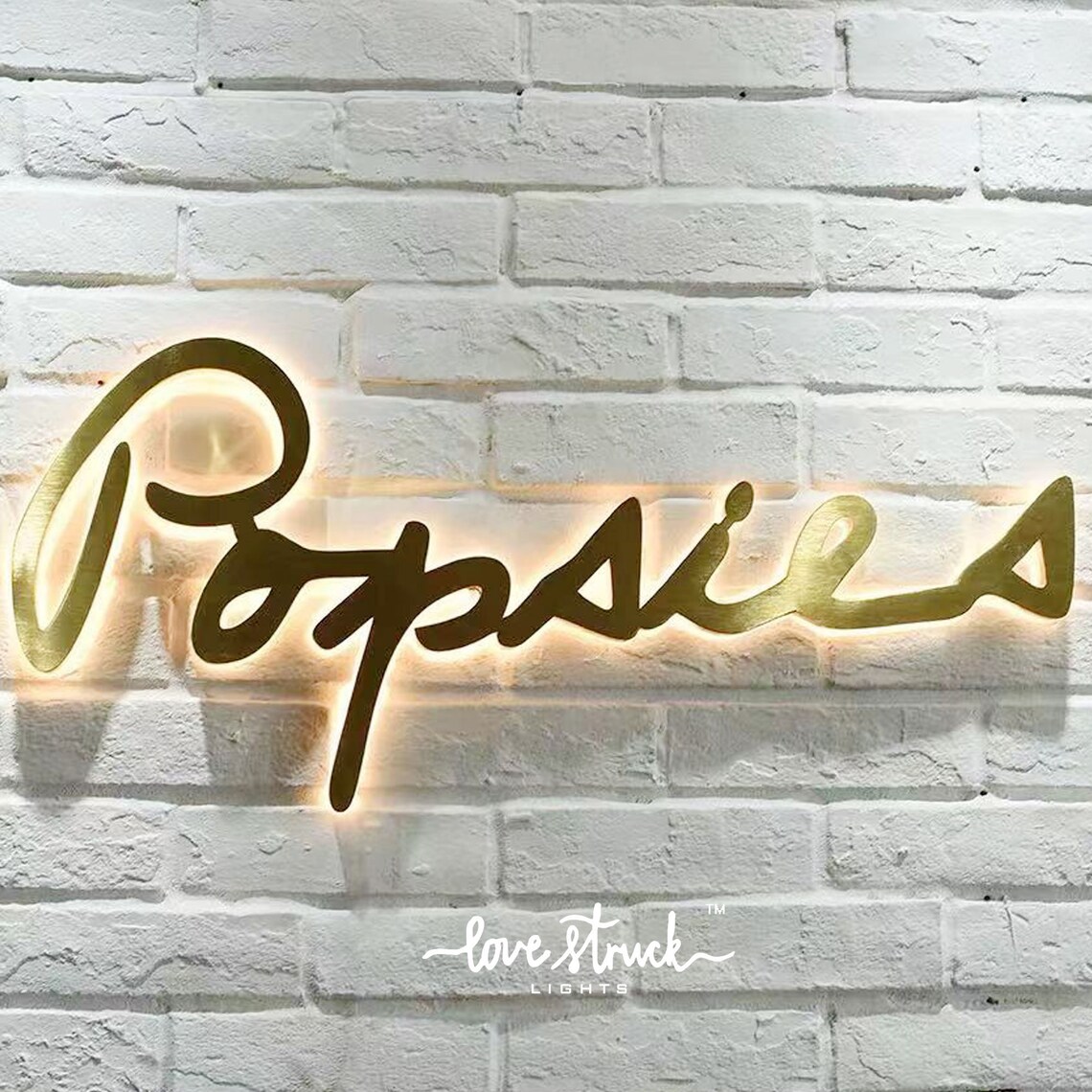 Custom LED Backlit Metal Signs 3D Backlit Signage 3D Backlit | Etsy