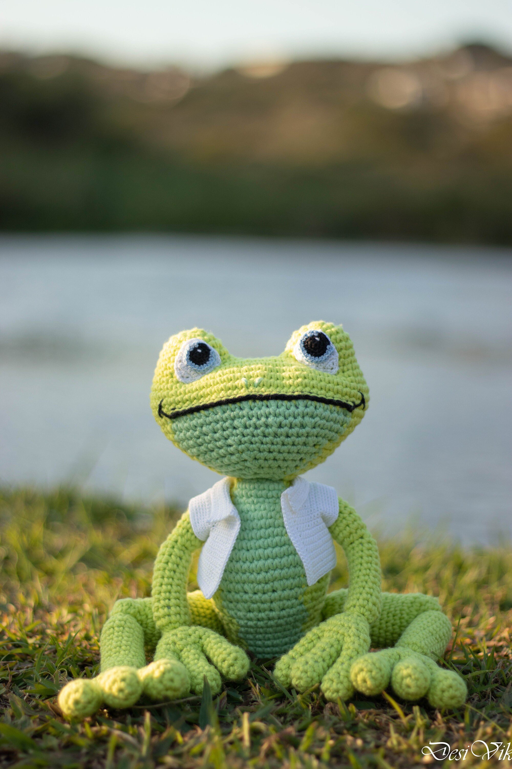 Crochet Frog Amigurumi, Crochet Frog Plush, Handmade Frog, Crochet Frog ...