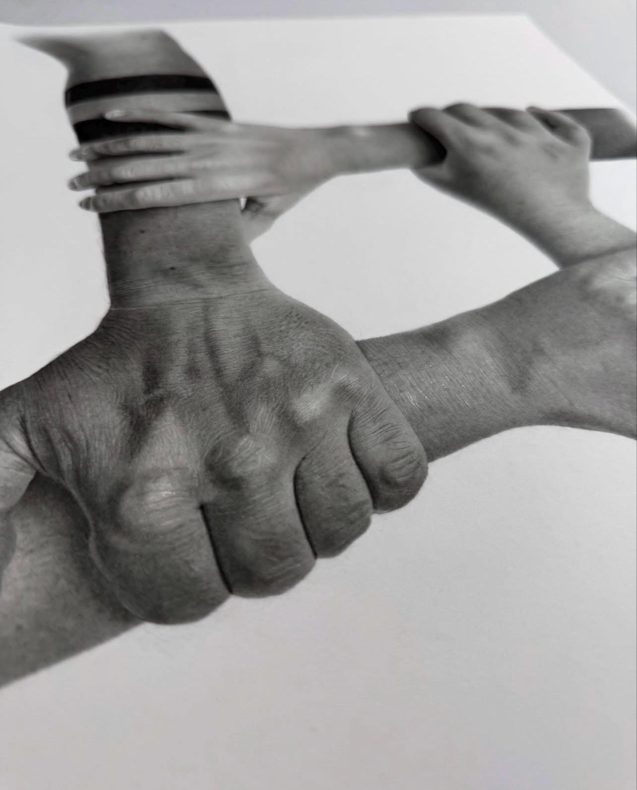 Custom Hands Portrait Drawing • Hyperrealistic Graphite Art • Family ...