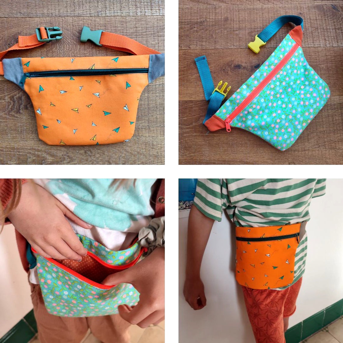 Kids Fanny Pack Sewing Pattern - Sew a Fun Pouch for Your Little Ones ...