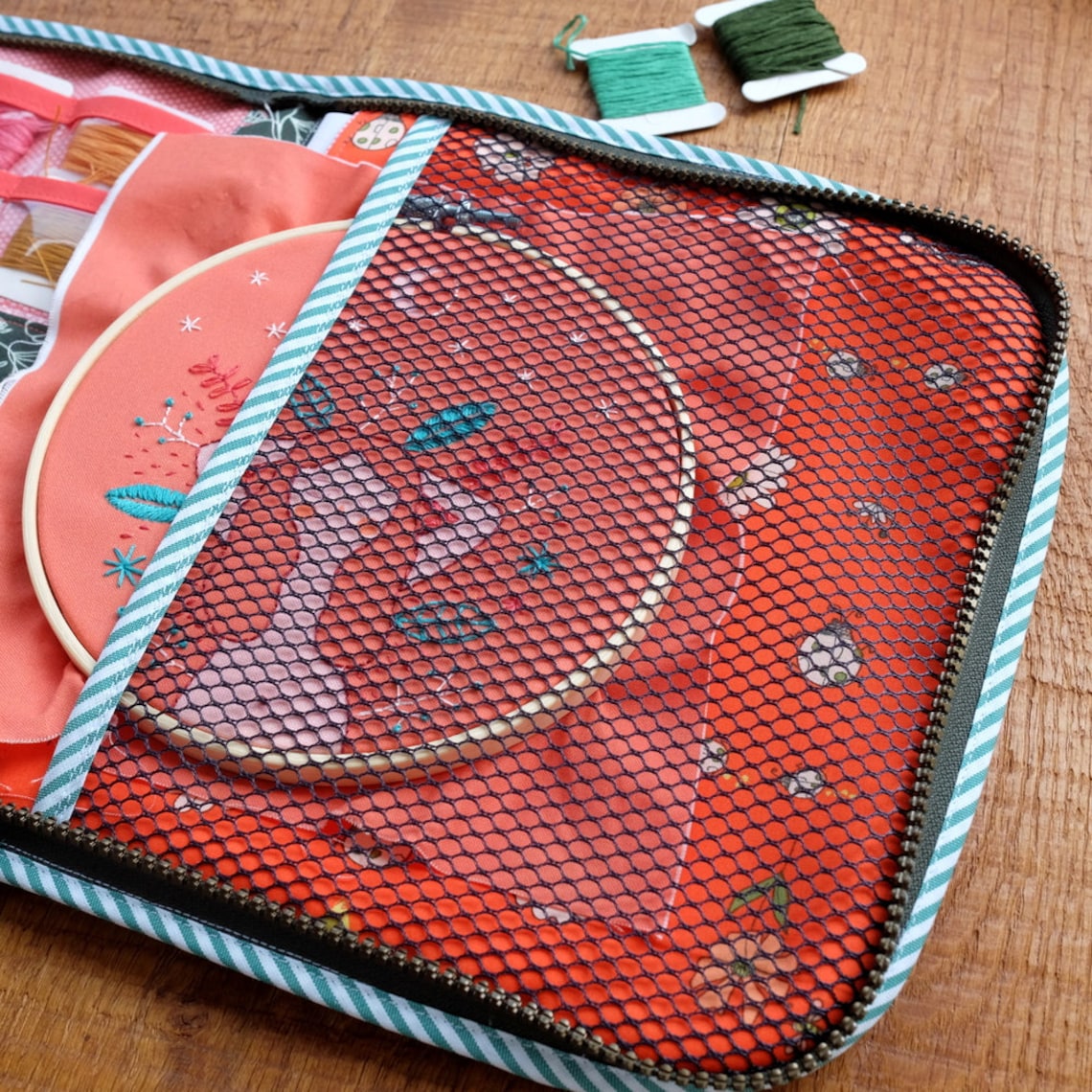 Embroidery Pouch Sewing Pattern Case to Hold All Your | Etsy