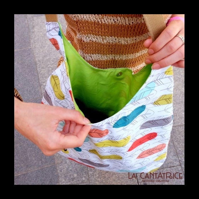 MIDI Shoulder Bag Sewing Pattern. Pdf Download. Beginner Friendly Step ...