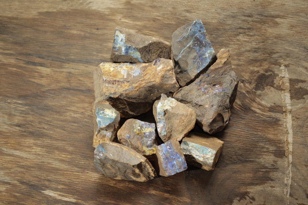 Raw Boulder Opal Rocks for Cutter, Collector | Unique Offering ...