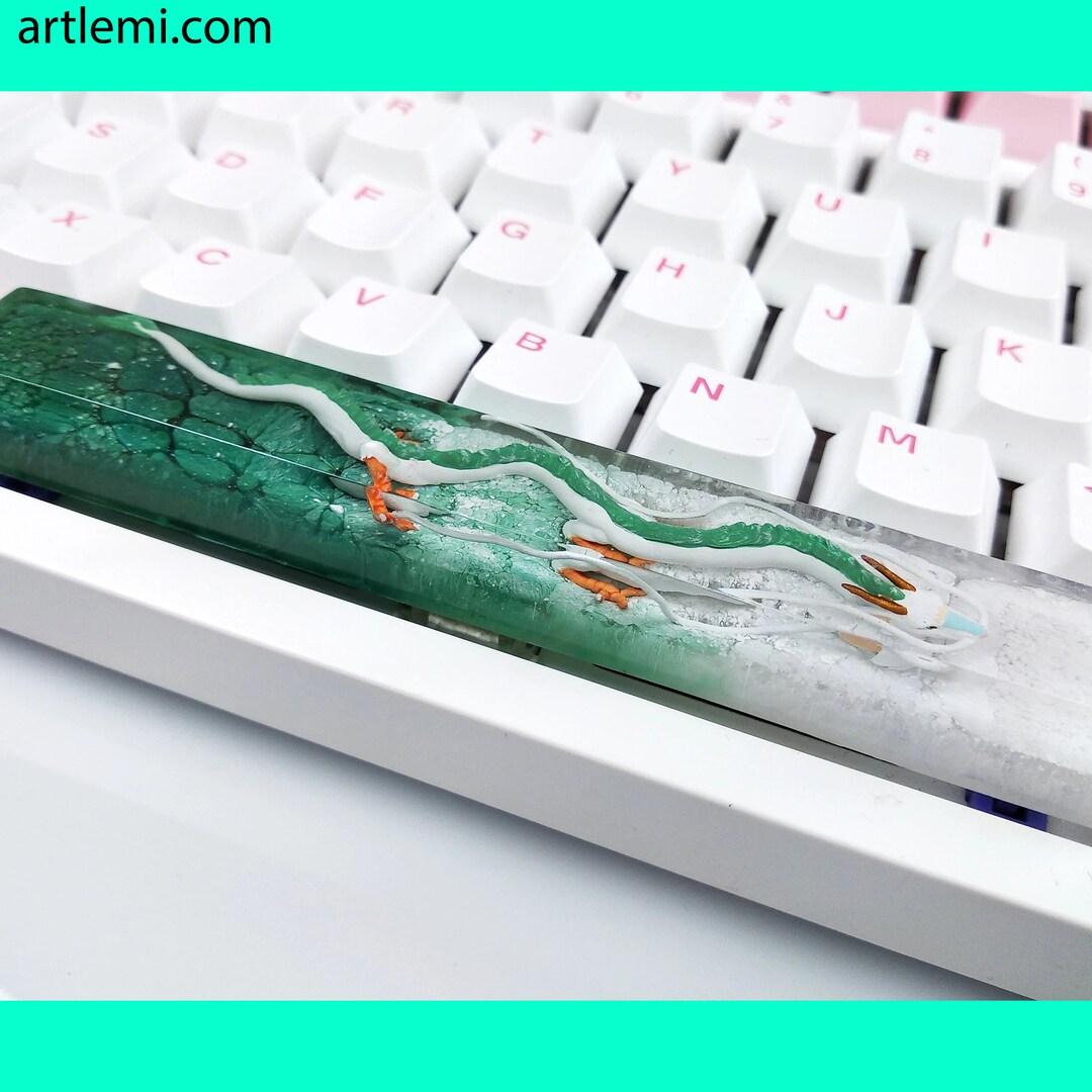 Mystery Dragon Keycap, Blue Dragon Keycap Keycaps, Anime Artisan Keycap ...