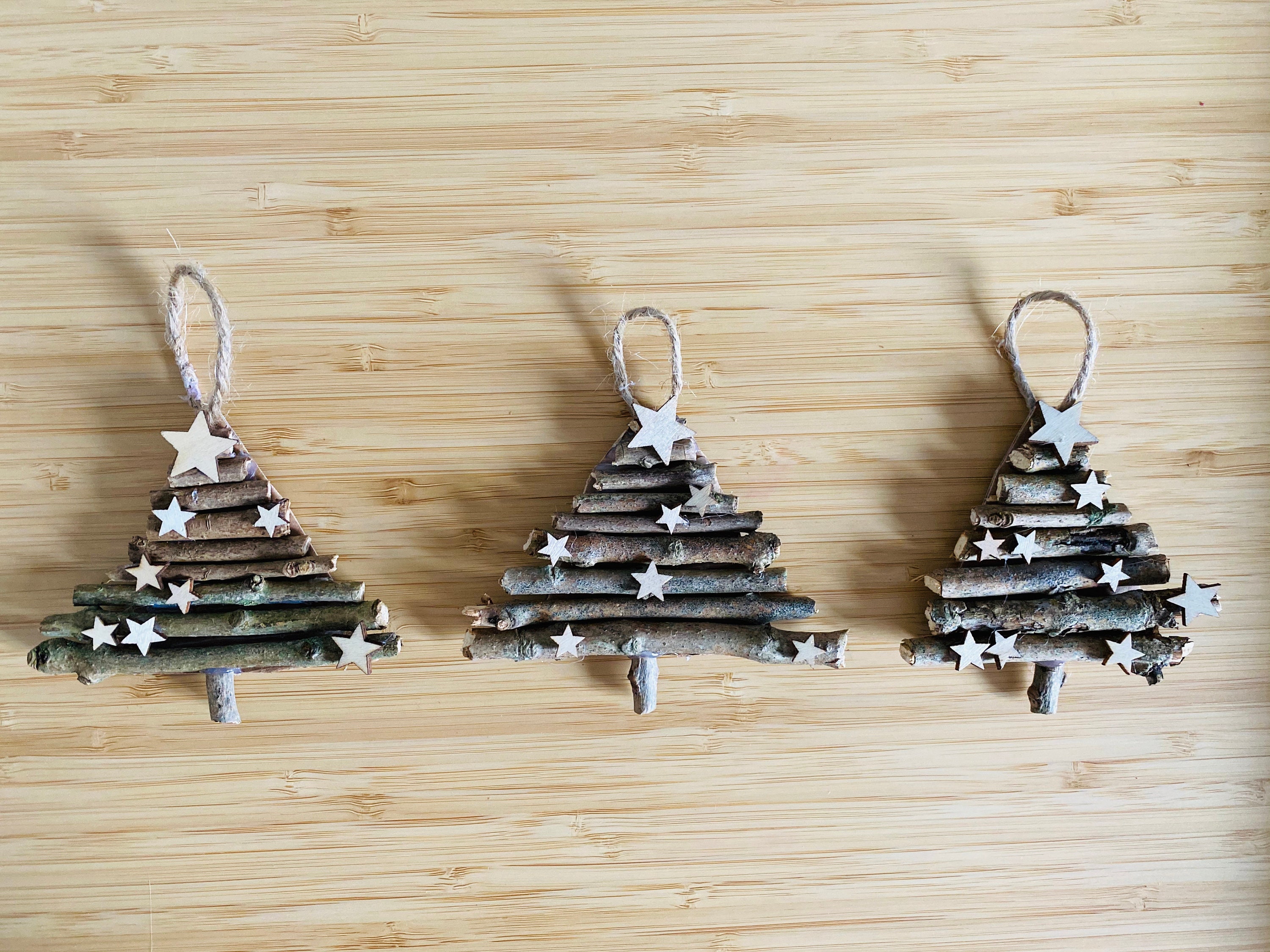 MADE TO ORDER - Christmas Mini Trees Set - Tree Ornaments - Mini Decor ...