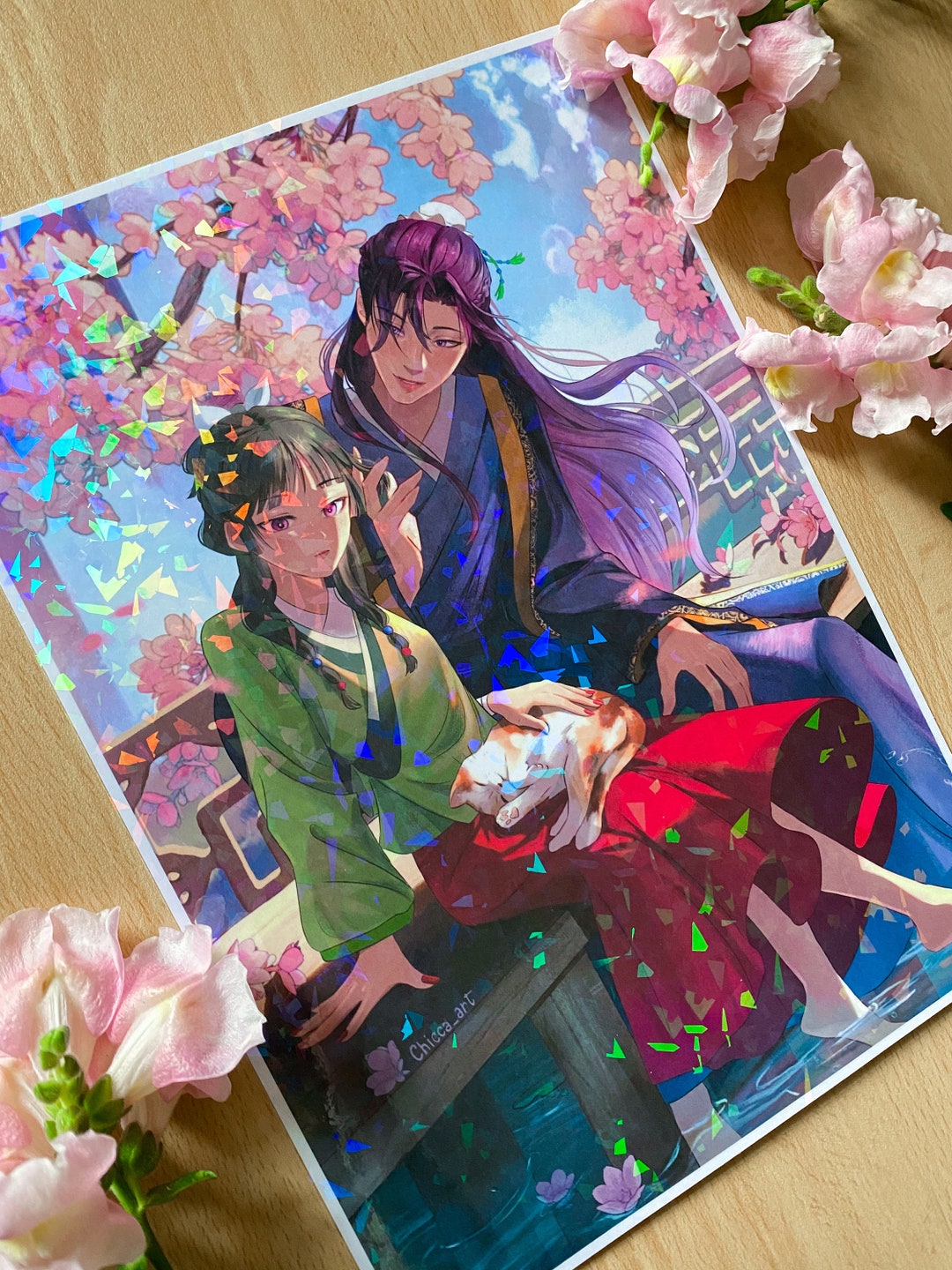 Stampa Artistica Jinshi E Maomao - Etsy
