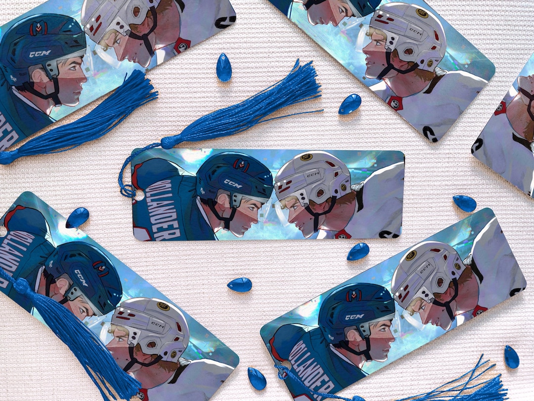 Heated Hockey Rivalry Ilya and Shane Bookmark - Etsy