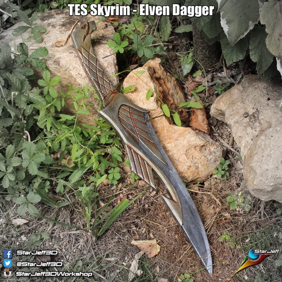 Skyrim Elven Dagger Replica