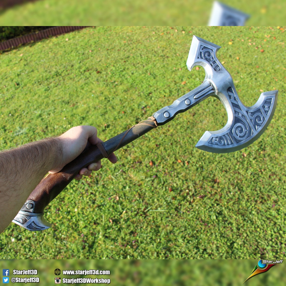 Steel War Axe From the Elder Scrolls Skyrim fan-art - Etsy