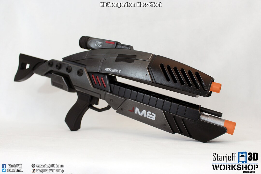 M8 Avenger Prop From Mass Effect fan-art - Etsy