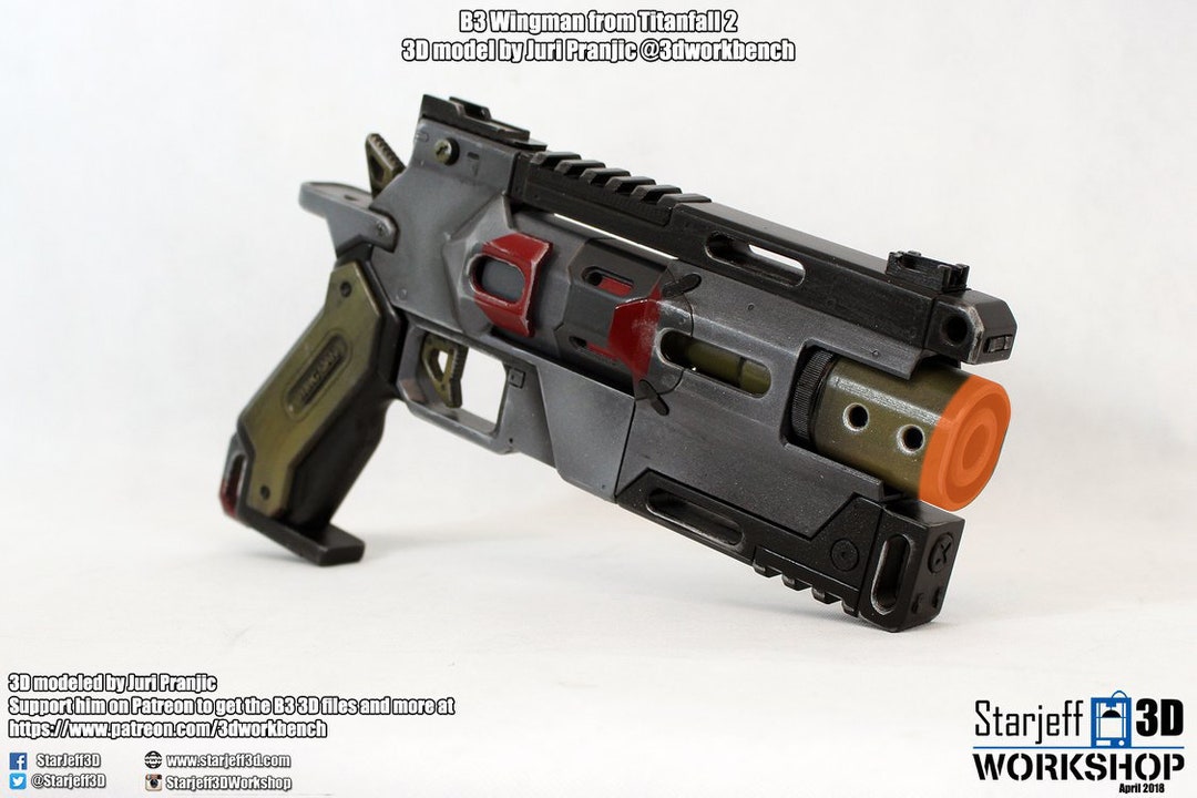 B3 Wingman Prop From Titanfall 2 fan-art - Etsy