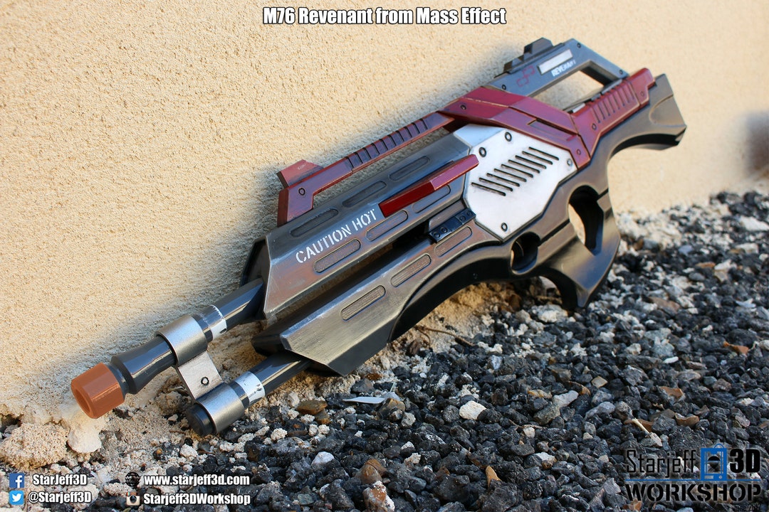 M76 Revenant Prop from Mass Effect Fan-art - Etsy France