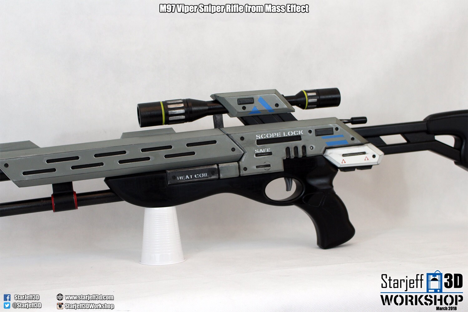 M97 Viper From Mass Effect fan-art - Etsy