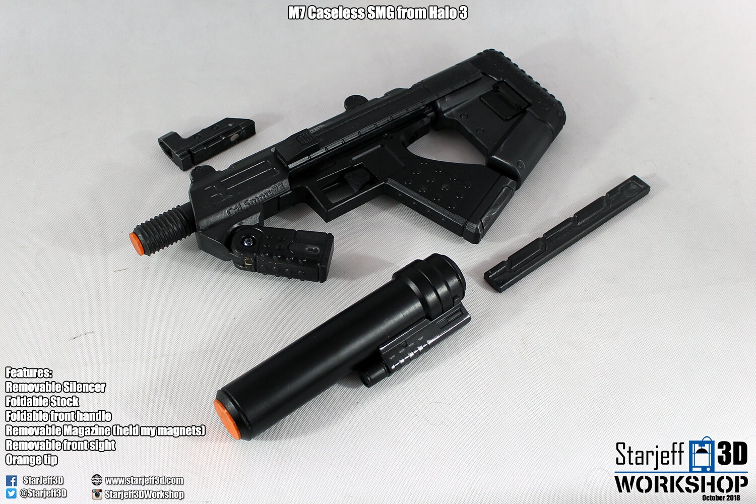 M7 Caseless ODST From Halo 3:ODST fan-art - Etsy