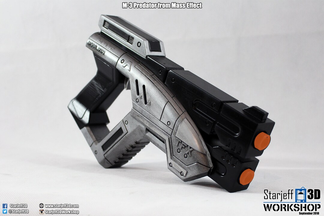 M3 Predator Prop From Mass Effect fan-art - Etsy
